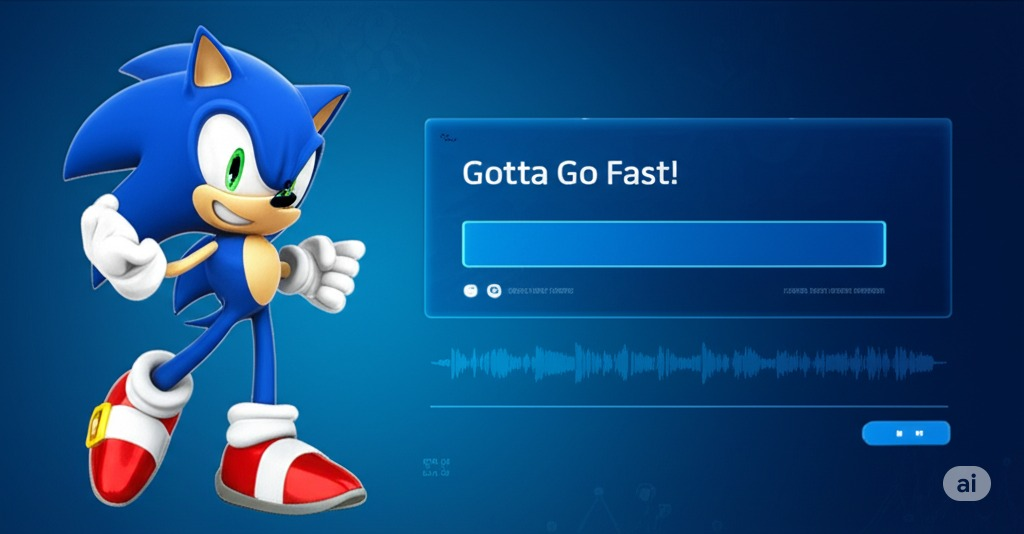 Sonic AI Voice Generator: Create Authentic Hedgehog Voices | VOCALCopyCat